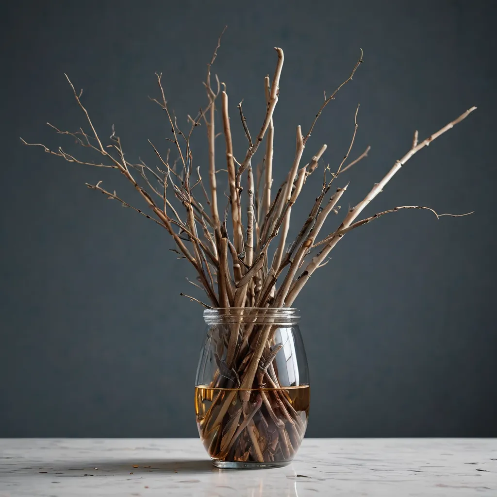 Centerpieces: Embracing the Beauty of Sticks
