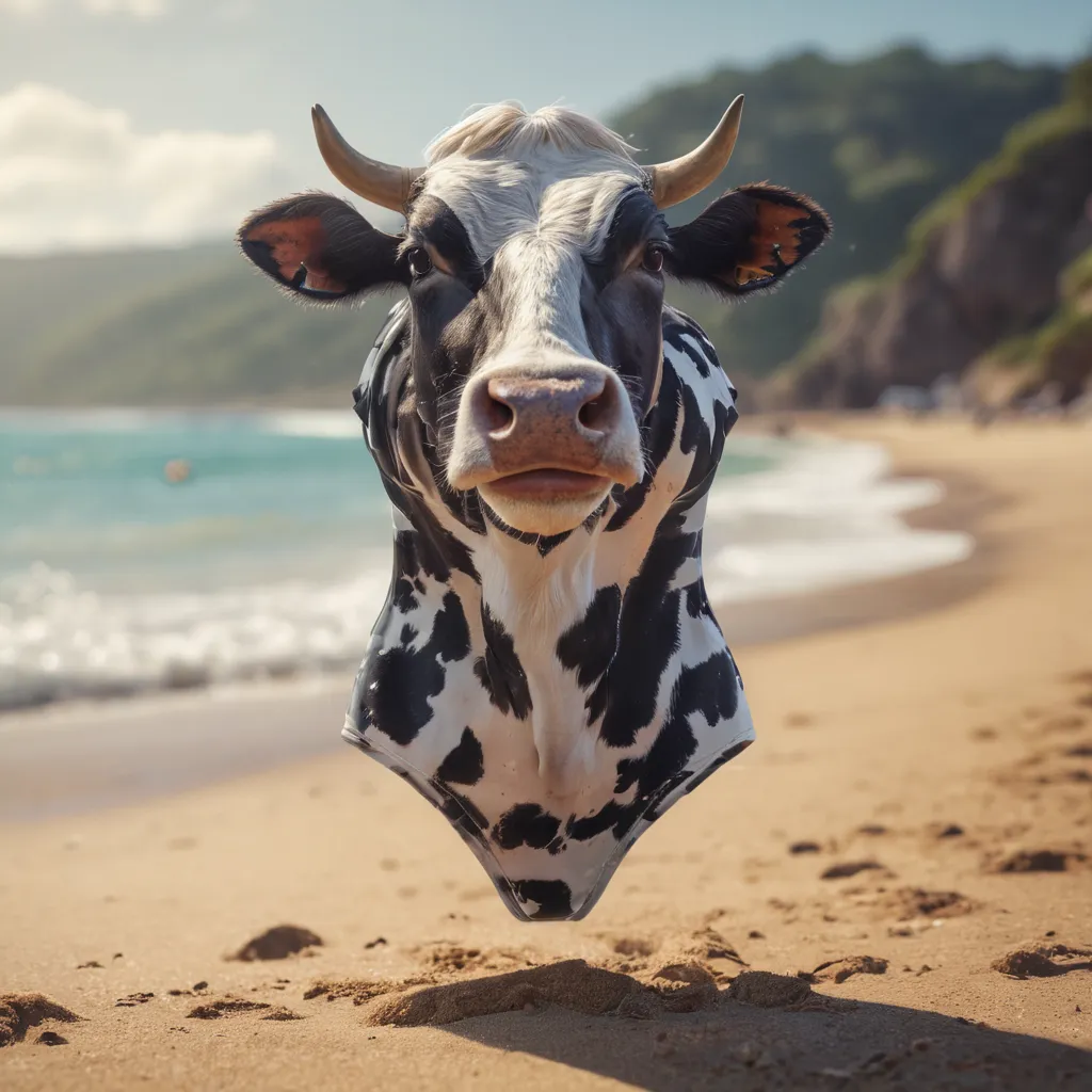 Exploring the Cow One Piece Swimsuit Trend