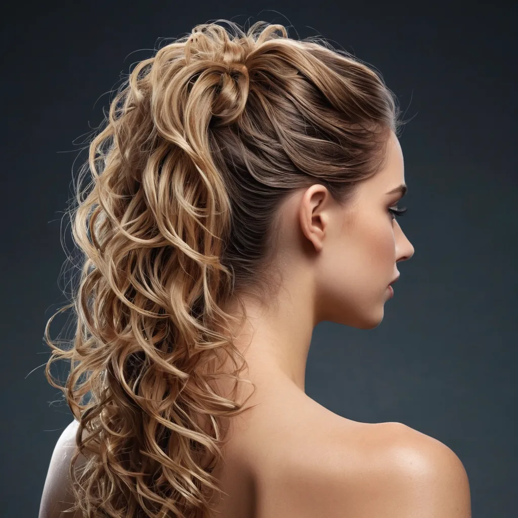 Discovering the Allure of Water Wave Ponytail Extensions