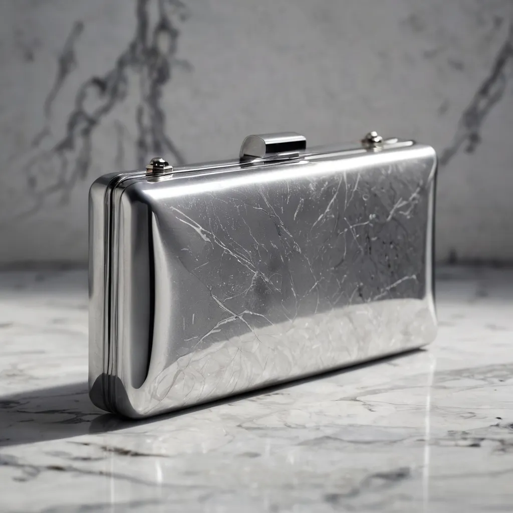 The Allure of the Shiny Silver Clutch Bag