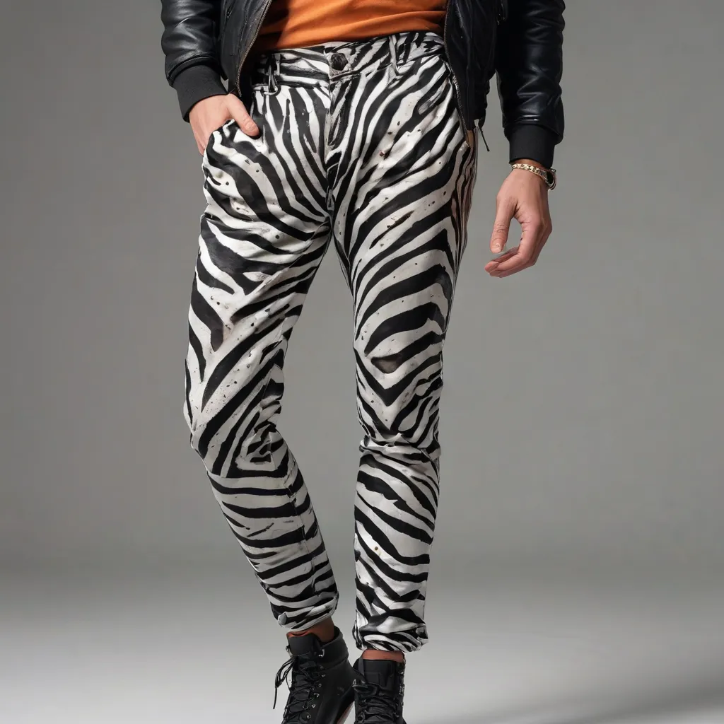 Exploring Zebra Print Pants for Men: Fashion Insights