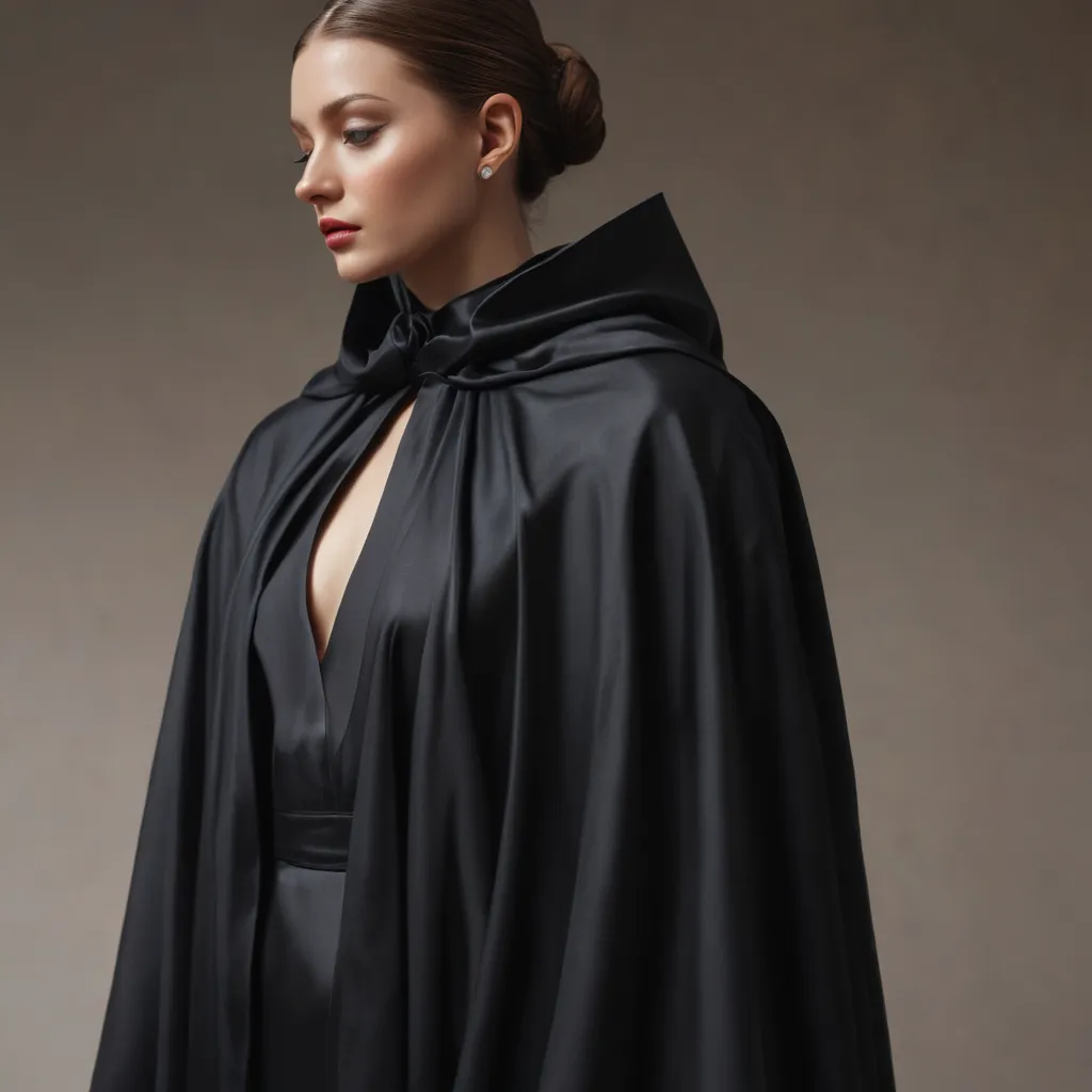 The Black Formal Cape: A Detailed Examination